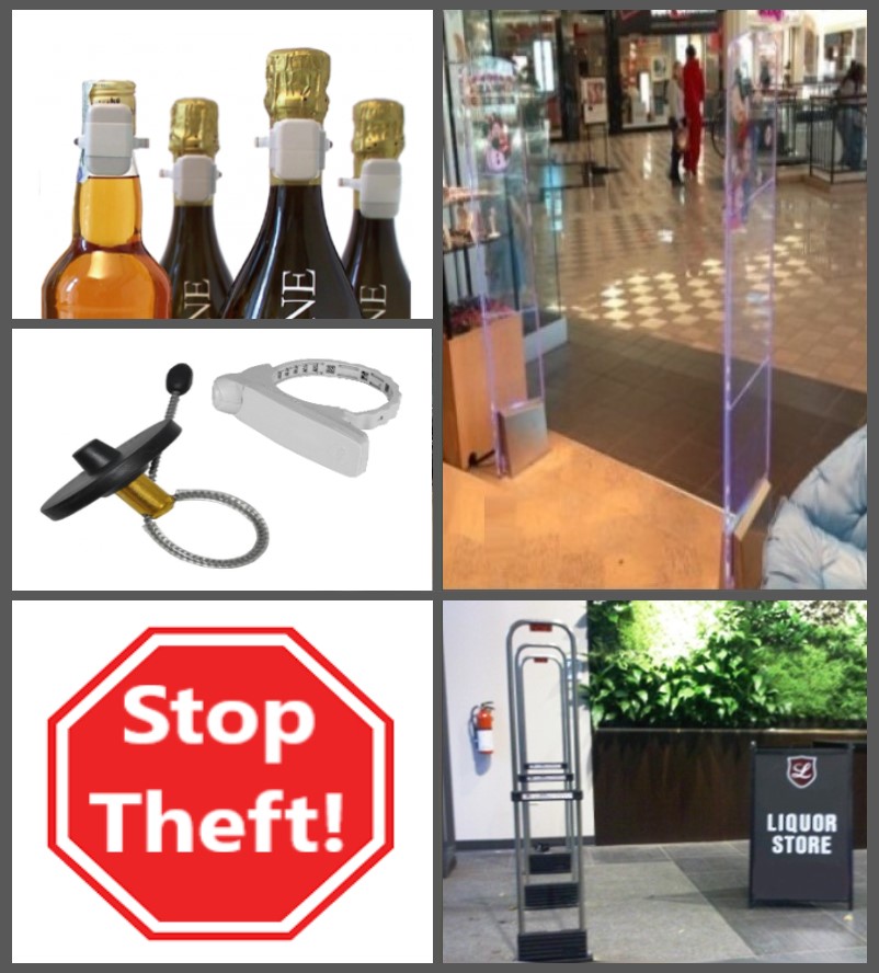 8.2MHz Liquor Store Anti Theft Complete Packaged System , 8.2 MHz ...